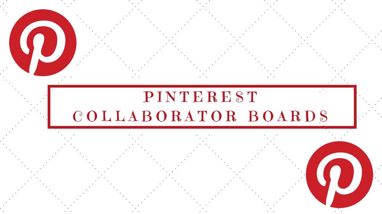 Pinterest Collaborating Boards | Pin with Me!!! - YouTube