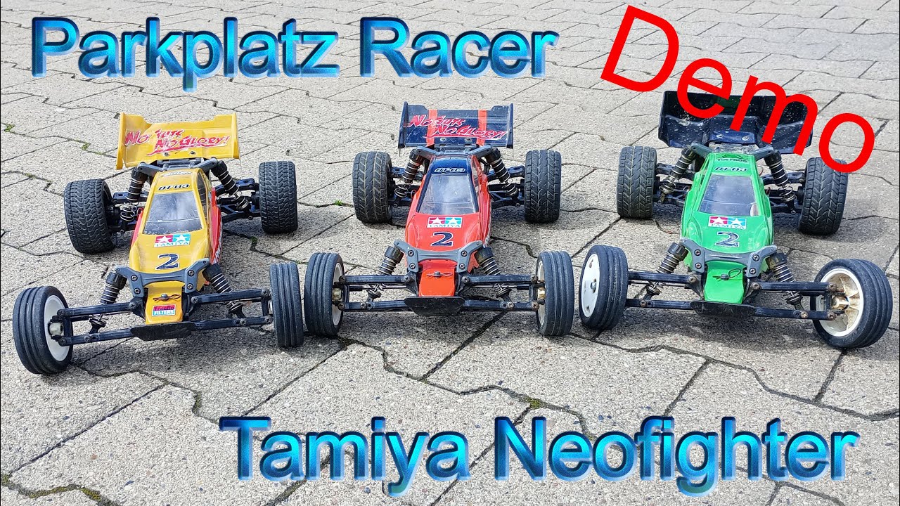 Parkplatz Racer Tamiya DT03 on 2S - Kurzes Demo - YouTube