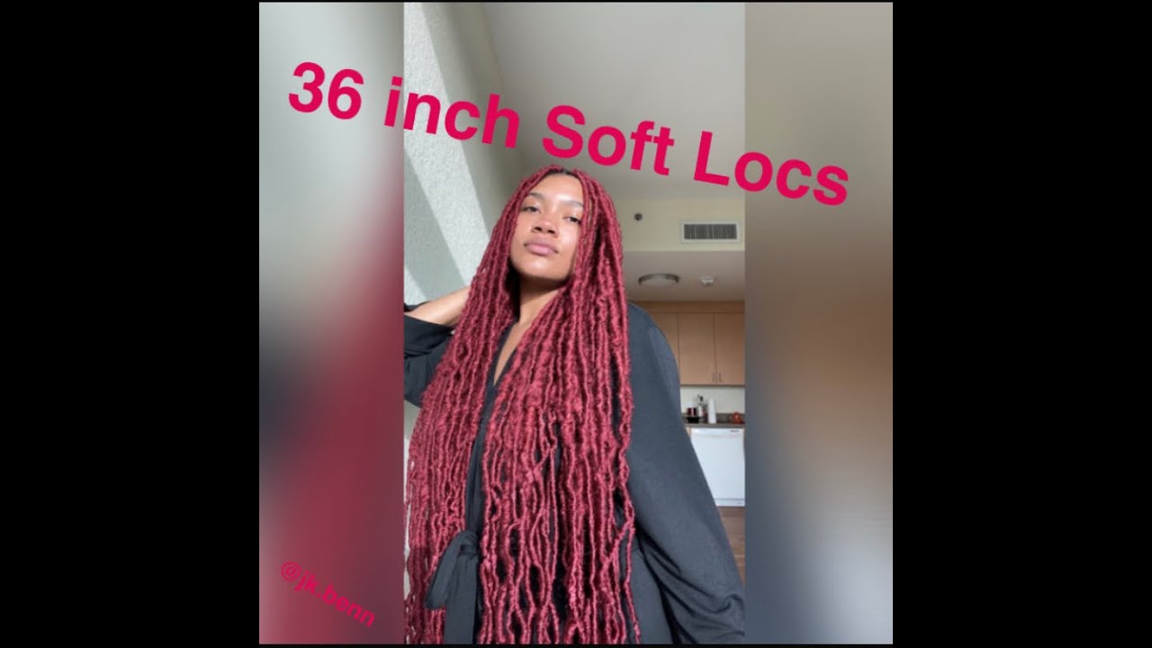 S1:Episode 1: HOW TO| 36 INCH SOFT LOCS| BURGUNDY - YouTube