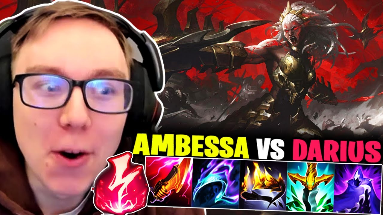 Thebausffs Ambessa Vs Darius Top - Na Diamond - YouTube