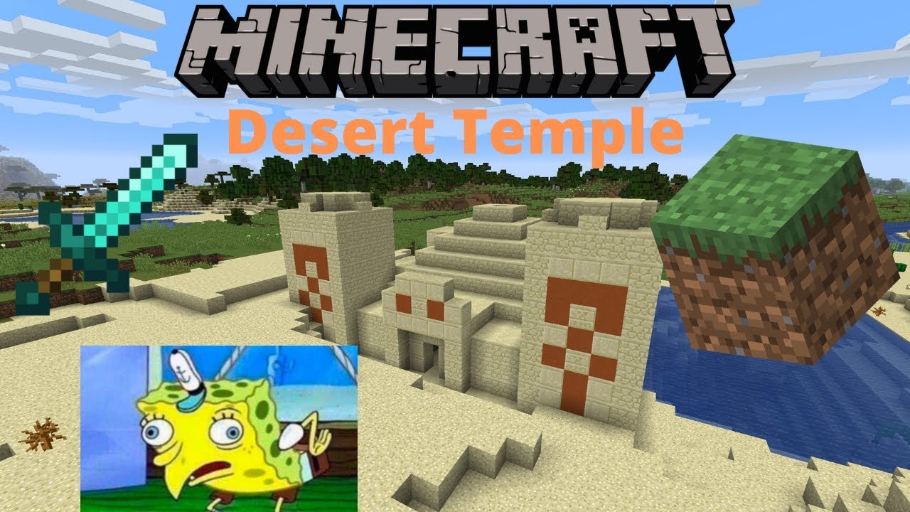 Desert Temple!!! - Minecraft Live Stream - YouTube