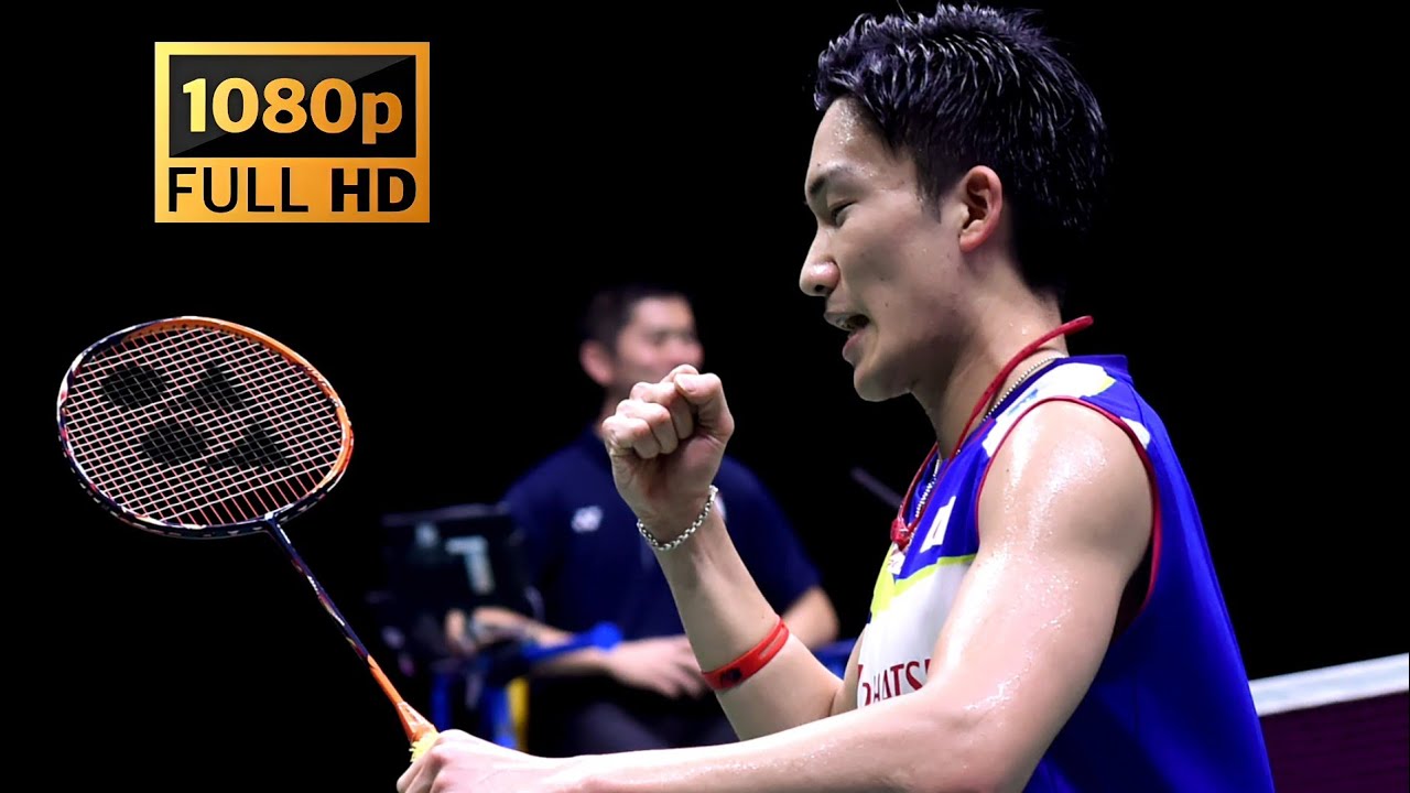 Kento Momota on FIRE!!! | Lee Zii Jia Backhand Smash vs Kento Momota ...