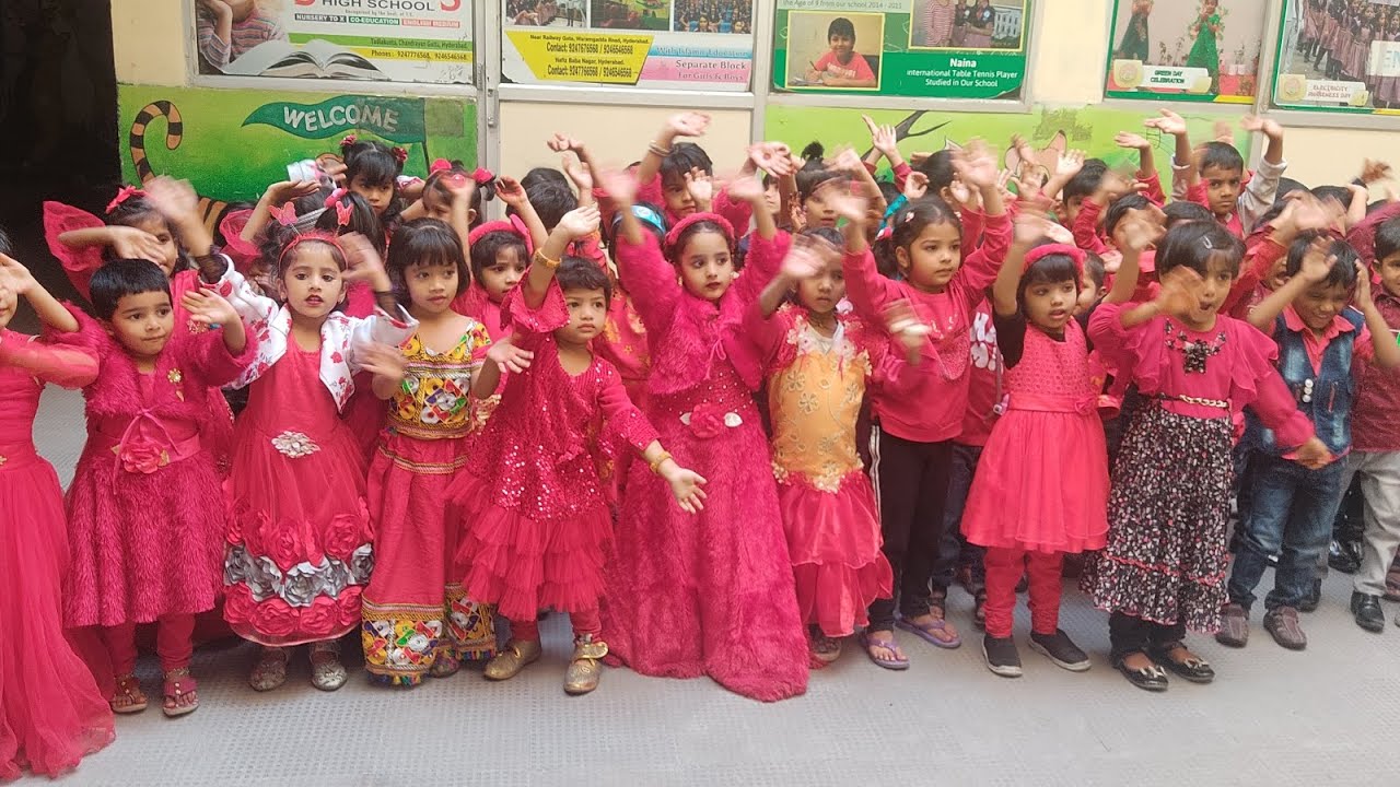 Pre Primary students celebrating Children's day 🥳🥳 - YouTube