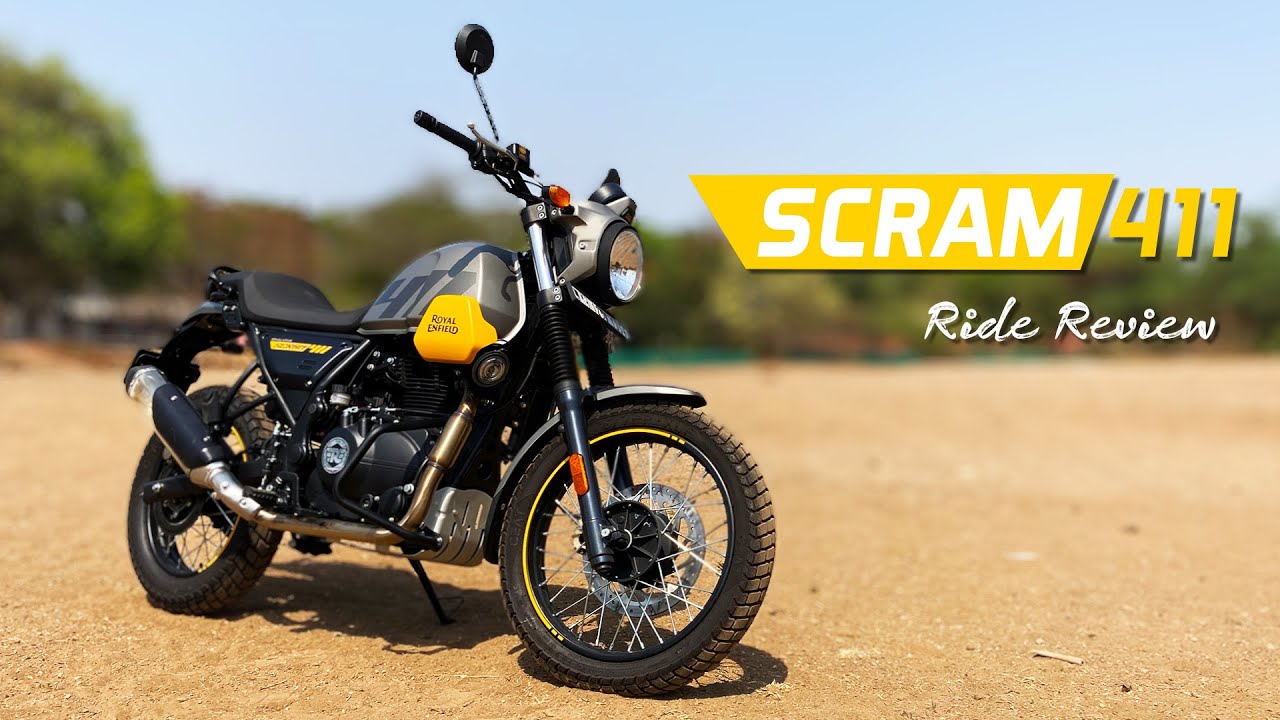 The SCRAM 411 - Detailed Ride Review | Better than Yezdi? | Comfort ...