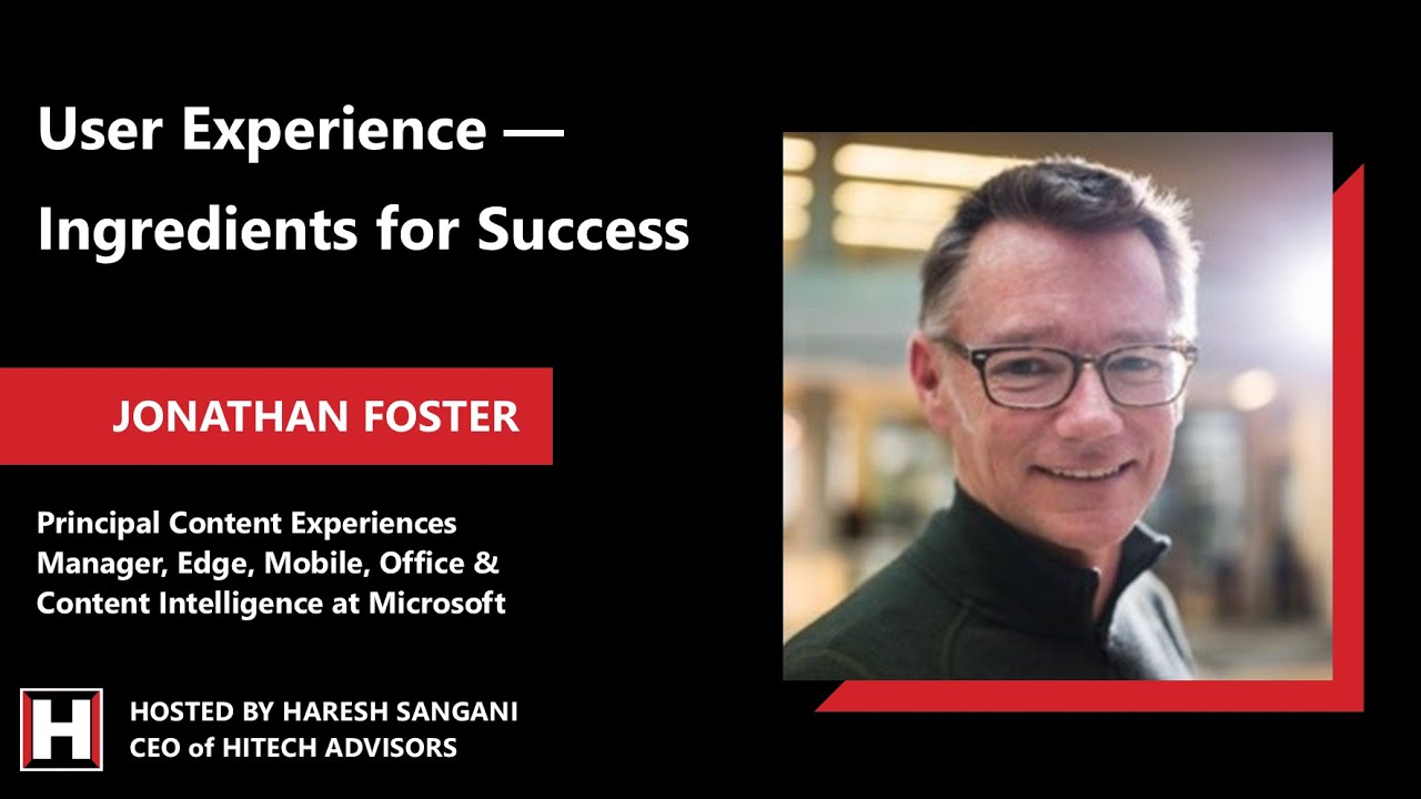 Jonathan Foster: Ethics & Transparency | User Experience - Ingredients ...