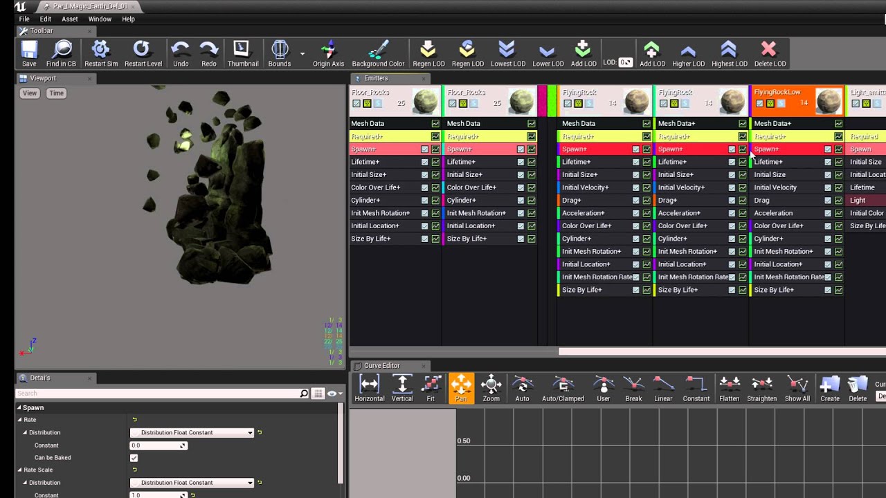 [UE4] Cascade LOD bug - YouTube
