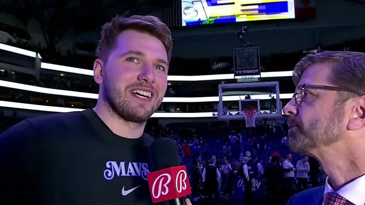 Has 'Dad Luka' taken over? 👀 Doncic says 'I'm probably just tired' 😅 ...