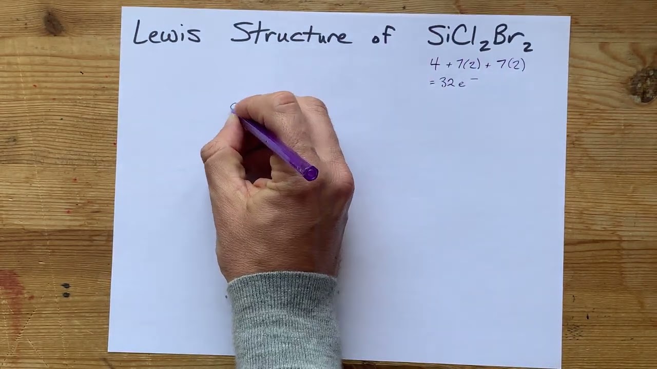 Lewis Structure Of Sicl2br2