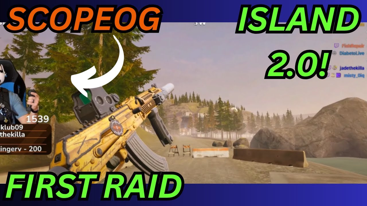 My Very FIRST RAID on Ghosts of Tabor Island 2.0! - YouTube