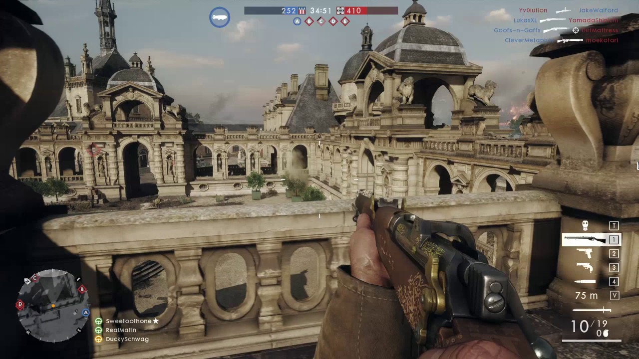 "SWEET SPOTS!" Battlefield 1 Sniper Gameplay! BF1 Lawrence of Arabia ...