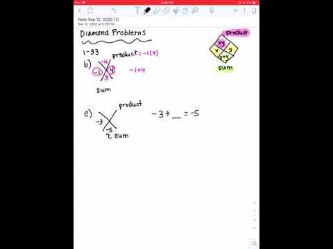 Diamond problems - YouTube