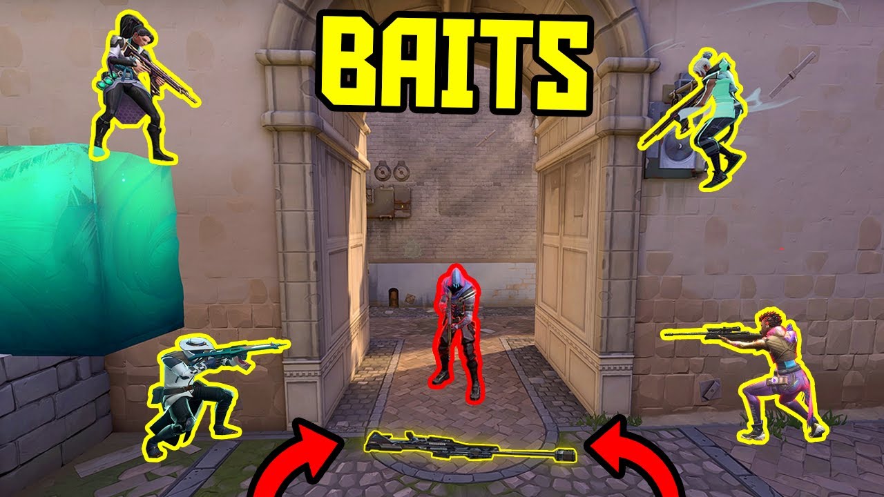 CREATIVE VALORANT BAITS... - YouTube