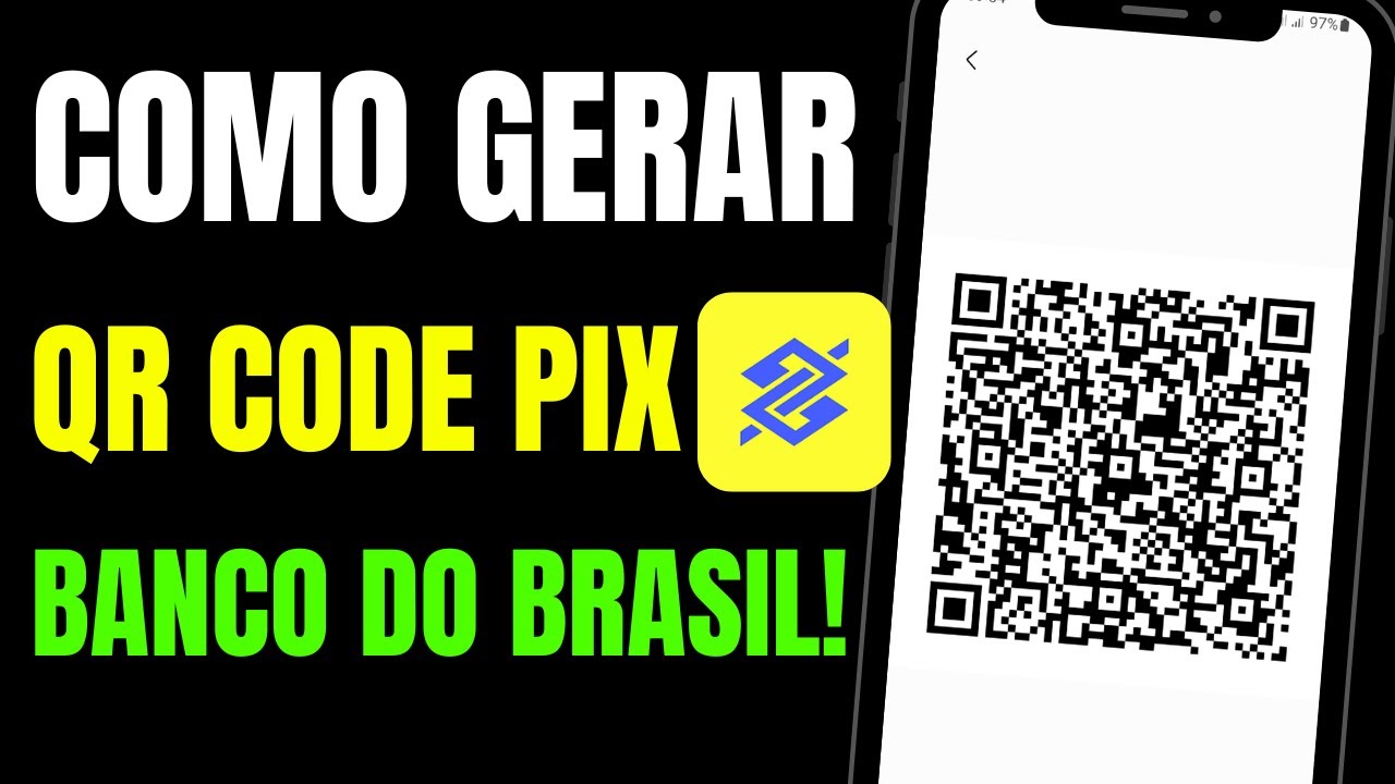Como GERAR QR CODE PIX BANCO do BRASIL - YouTube