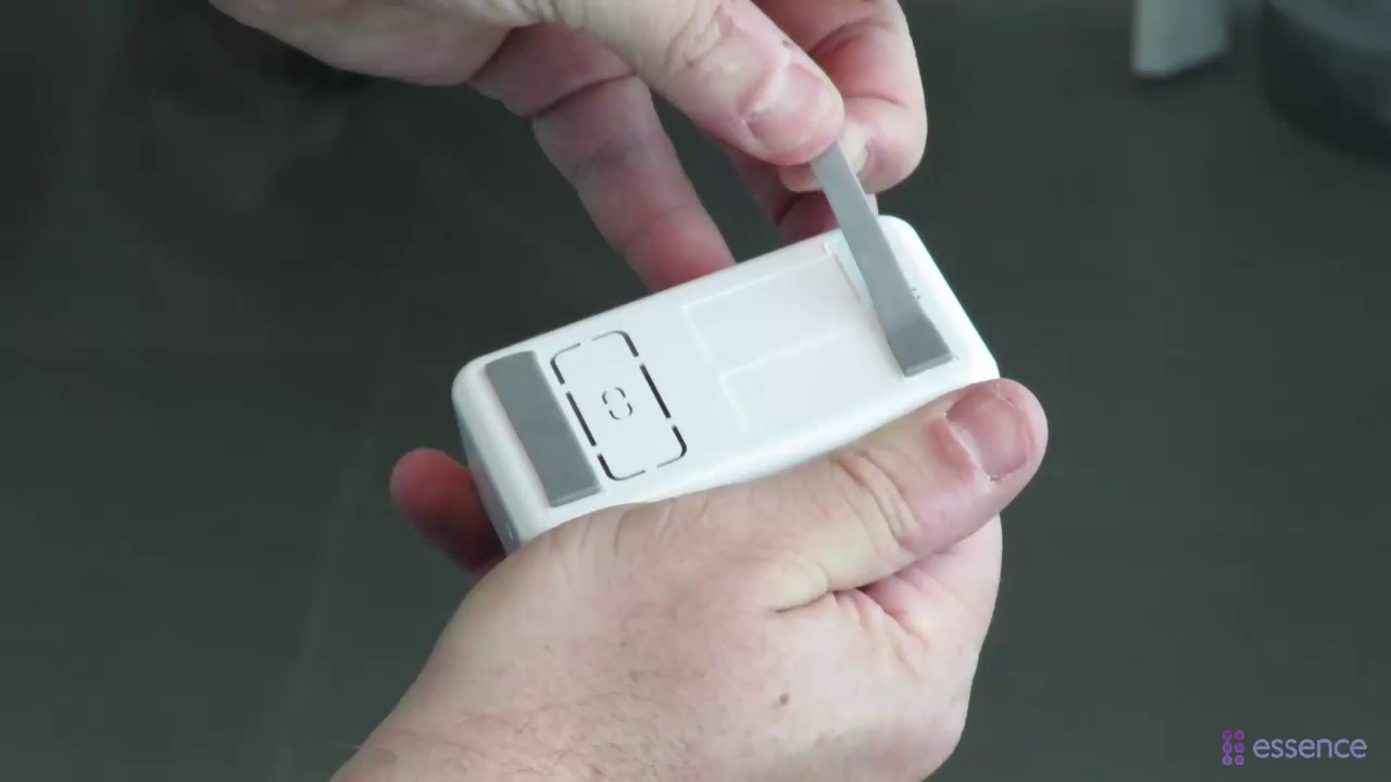 Removing the Adhesive Tape from Essence Devices - YouTube