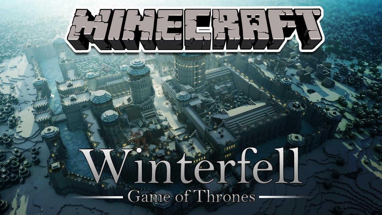 Minecraft Mapas: Winterfell (Game of Thrones) - YouTube