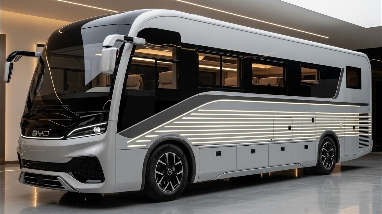 Inside the 2026 BYD Electric Motorhome – A Smart Home on Wheels! 🌍 ...