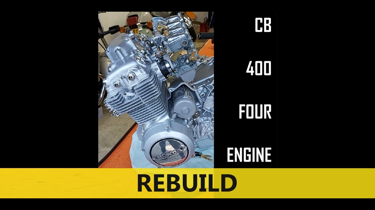 1976 Honda CB400 Four Engine | Carb RESTORATION 😀 NEW Zinc | Chrom ...