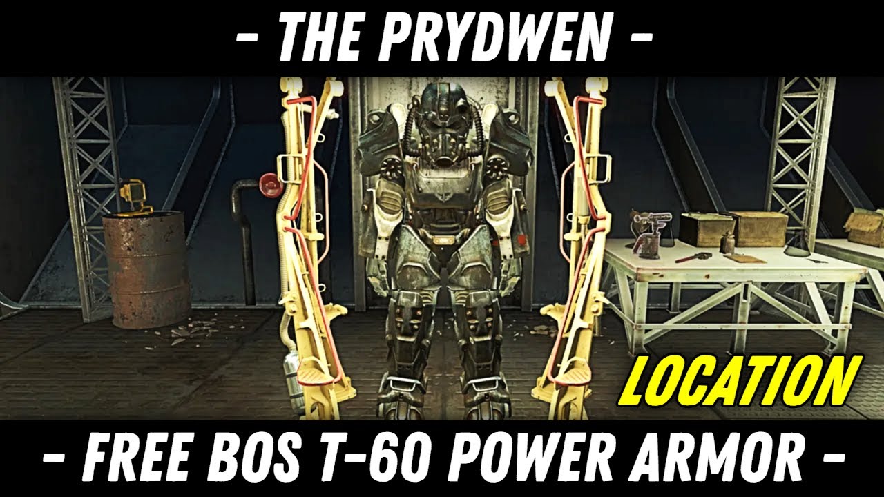 BoS T-60 Power Armor Location On the Prydwen (Guide) | Fallout 4 - YouTube