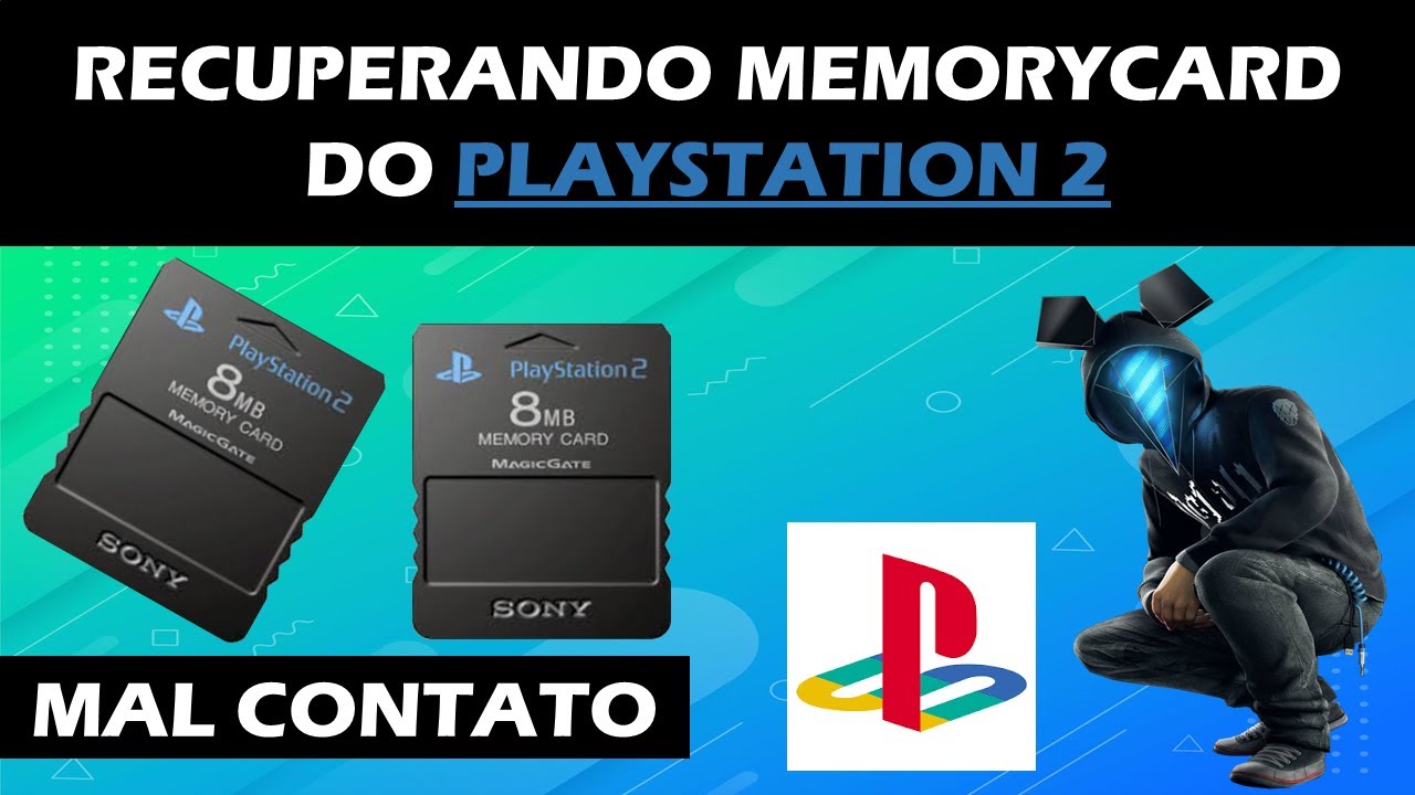 MemoryCard PlayStation 2 com Defeito ou Mal contato? Aprenda a arrumar ...