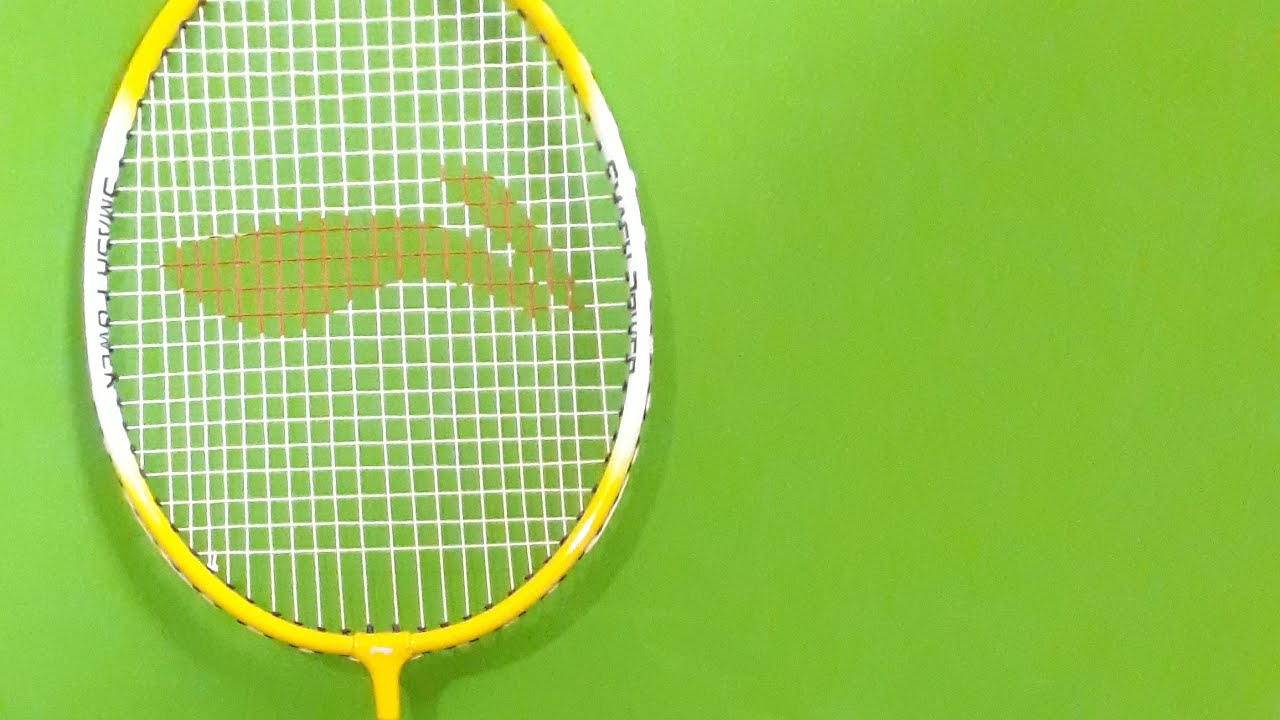 My new shuttle bat from flipcart Ni-ling bat - YouTube