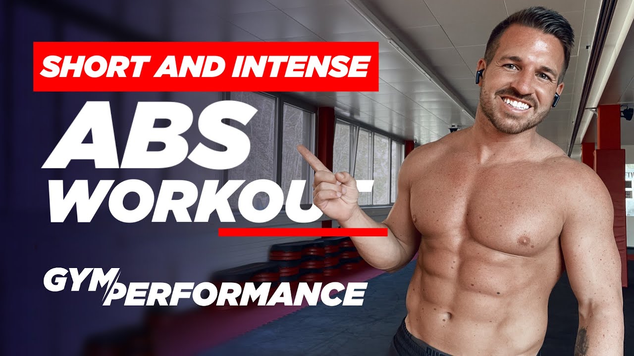10 Min Ab Workout To Follow Along | SHORT & INTENSE - YouTube