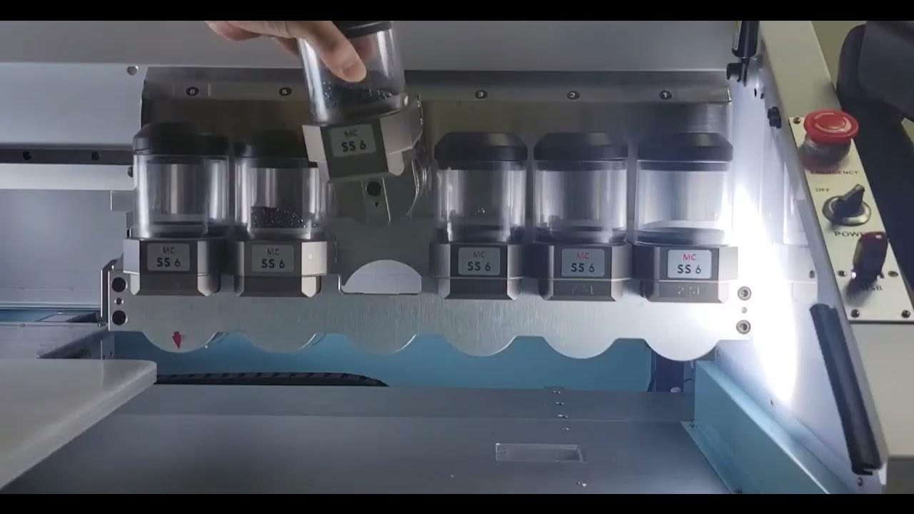 How to use Hotfix setting machine - YouTube