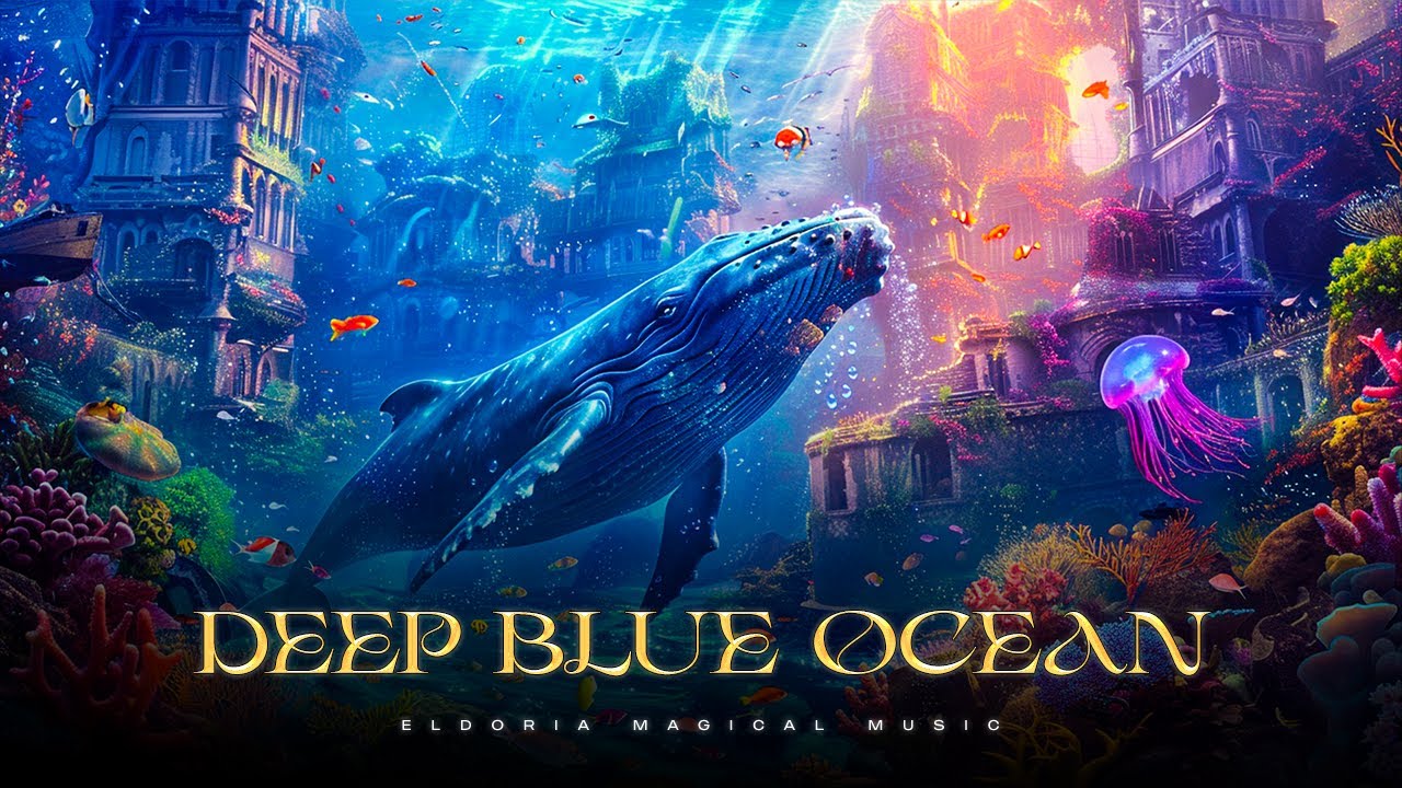 🐋 Deep Blue Enchantment : Magical Sounds of the Ocean for Peaceful ...