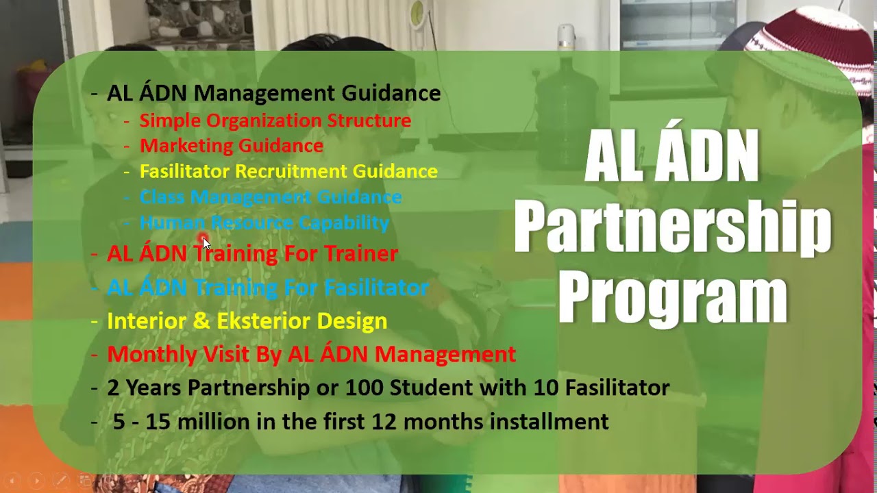 AL ADN Partnership Program - YouTube