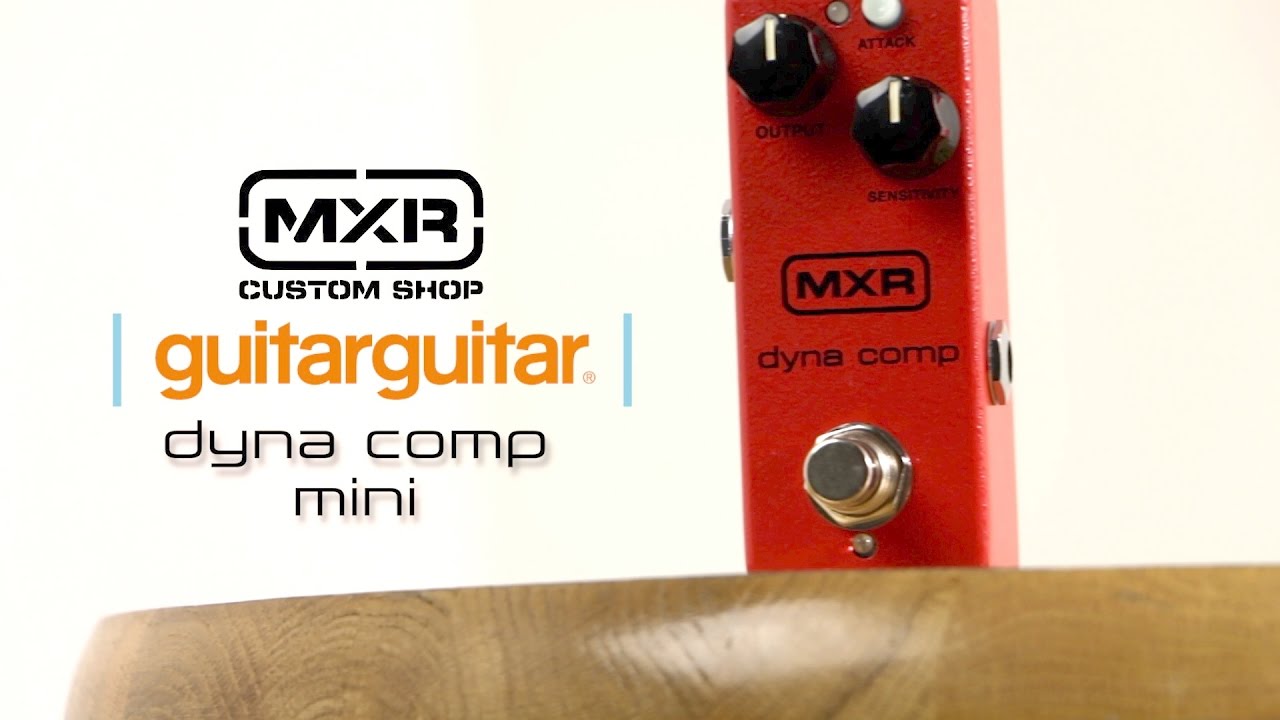 MXR Dyna Comp Mini - YouTube