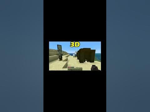 Minecraft 1d vs 2d vs 3d vs 4d vs 5d #meme #memes #minecraft - YouTube