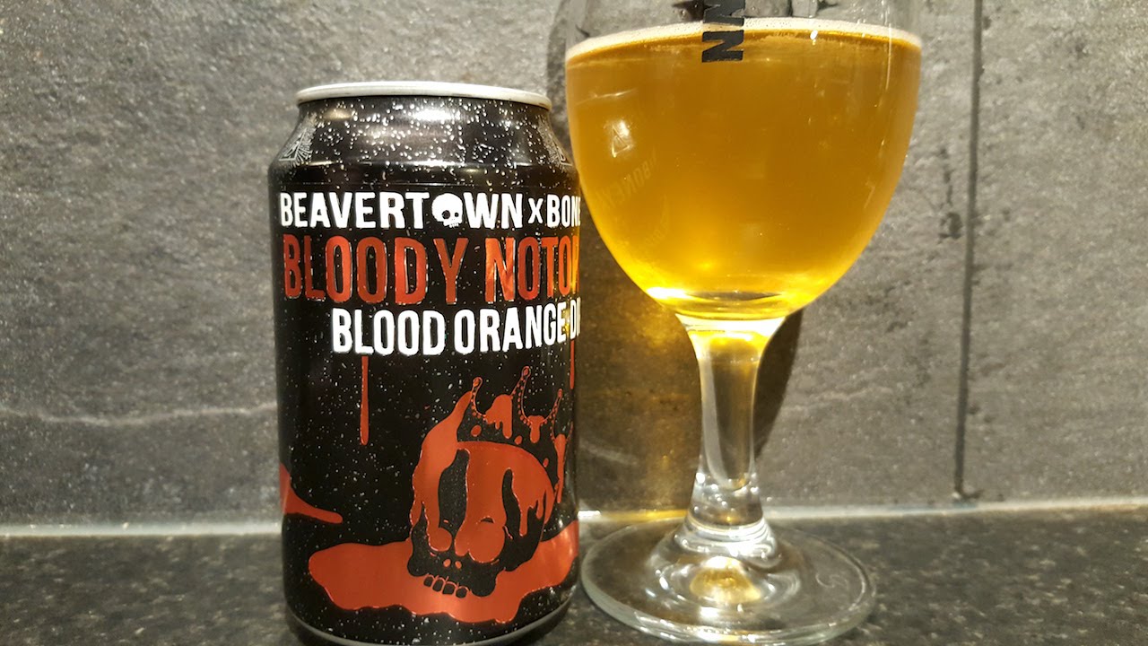 Beavertown Brewery X Boneyard Beer Bloody Notorious Blood Orange DIPA ...