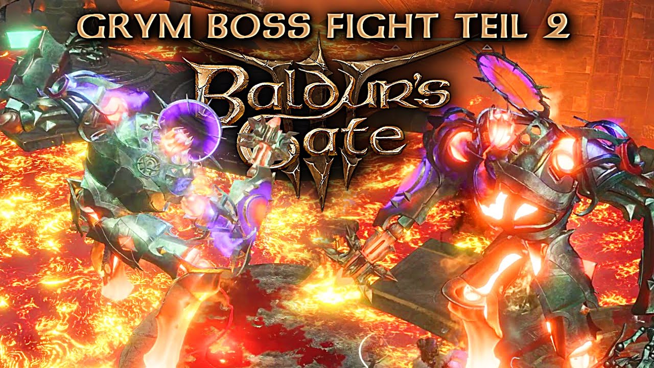Grym Boss Fight Teil 2 in Baldur's Gate 3 Deutsch German Gameplay - YouTube