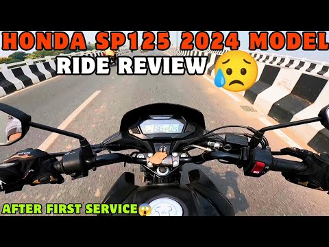 Honda SP 125 First Service Ride Review: Enhanced Performance ...