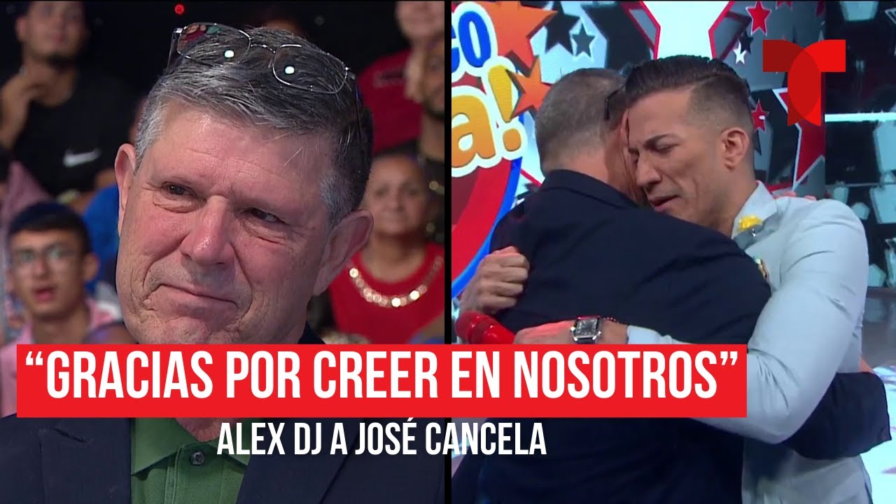 Alex DJ le dedica conmovedor mensaje a José Cancela - YouTube