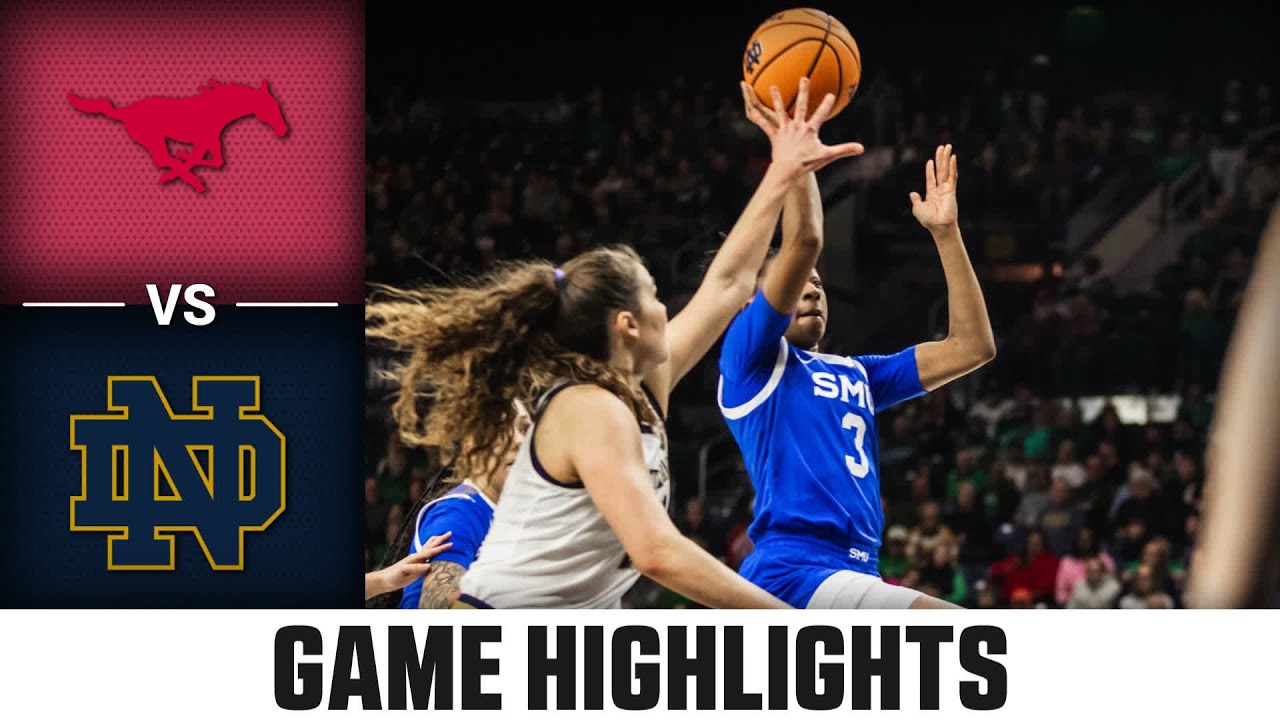 SMU vs. Notre Dame Game Highlights | 2024-25 ACC Women's Basketball ...