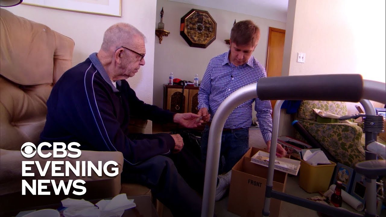 Steve Hartman helps his father move out of their family home - YouTube