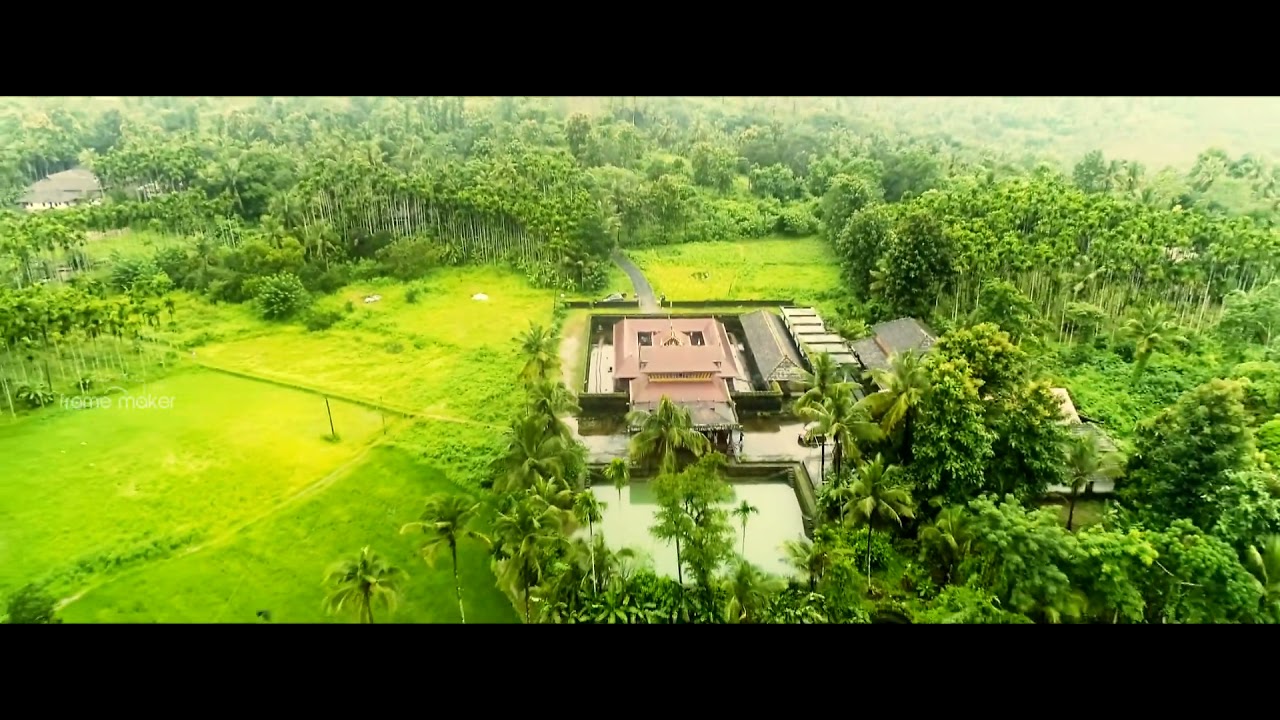 Kodoth Bhagavathi Temple Aerial View - YouTube