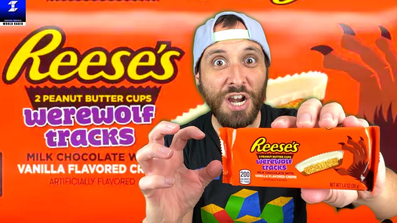 NEW Reese’s Werewolf Tracks Peanut Butter Cups Review - YouTube