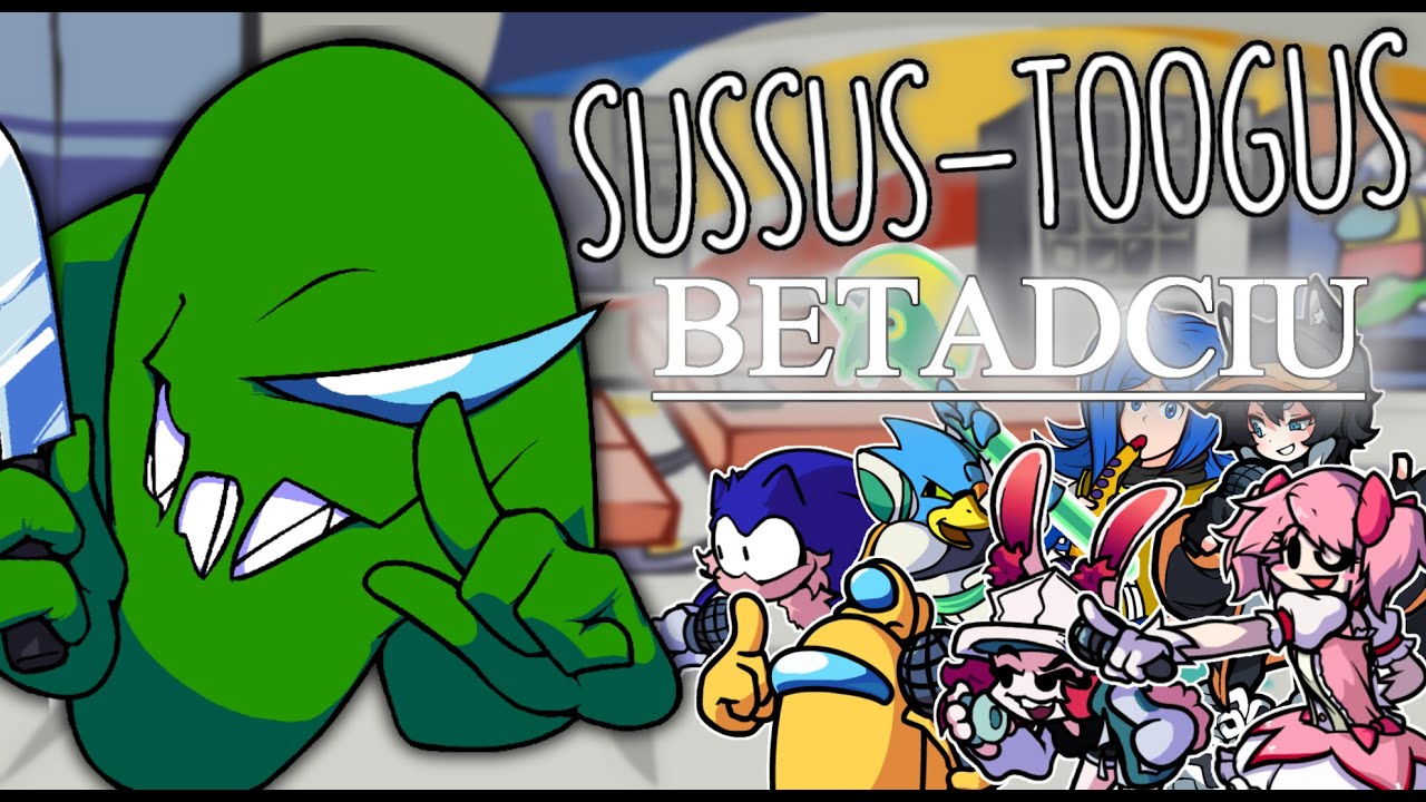 Sussus Toogus but every turn a different character is used -- FNF ...