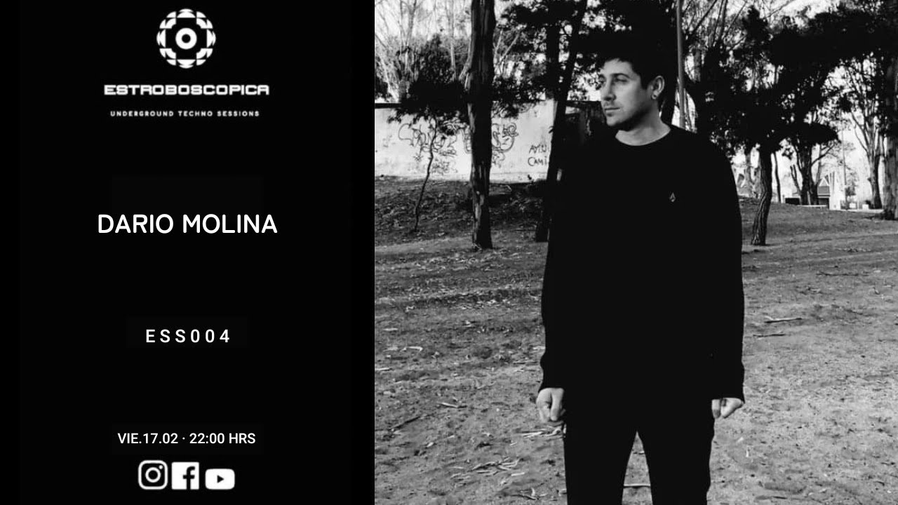 Underground Techno Sessions by Dario Molina (DJ Set) | ESTROBOSCOPICA ESS004 - YouTube
