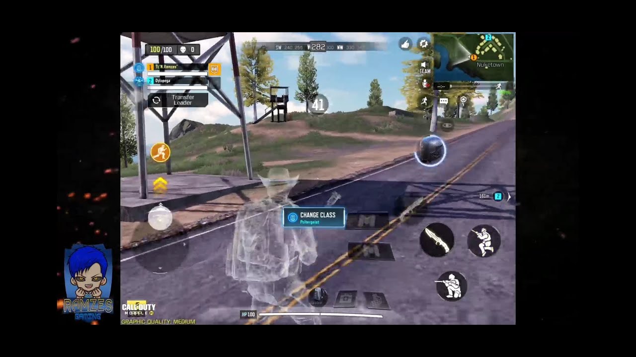 Battle Royal CODM Poltergeist Class - YouTube