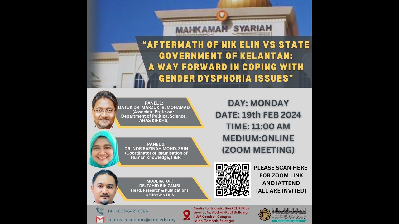'AFTERMATH OF NIK ELIN VS KELANTAN'S STATE GOV: COPING WITH GENDER ...