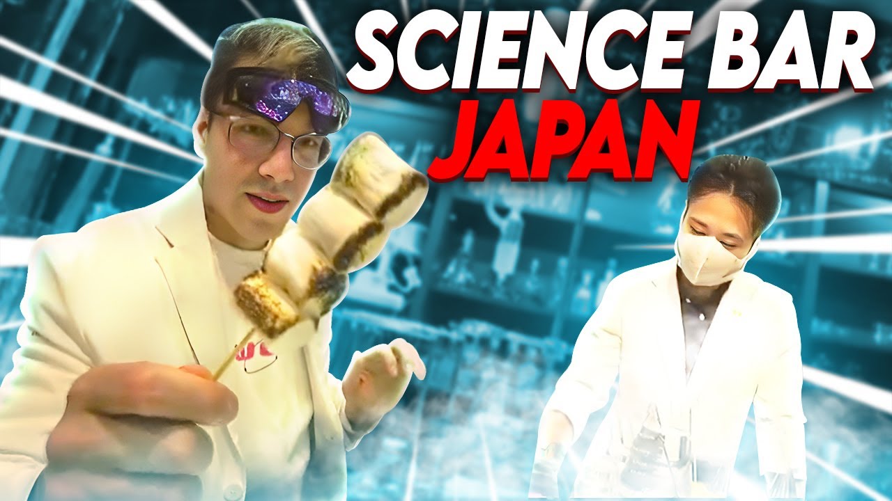 Science Bar showed us NEW foods in Japan - YouTube