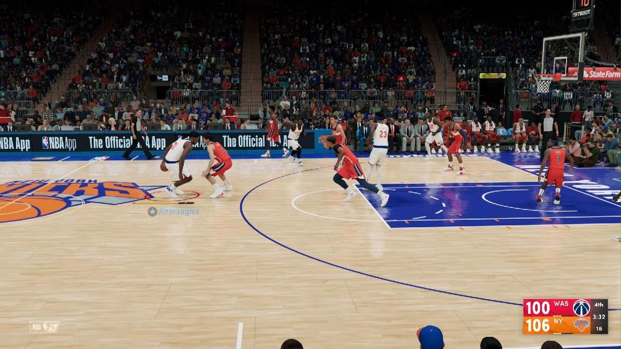 The best dunk I have ever seen on 2k - YouTube