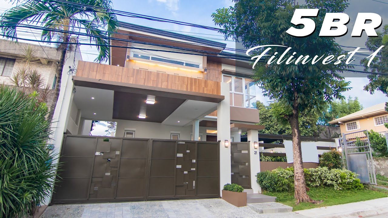 ELEGANT BRAND NEW HOUSE for sale in Filinvest 1, Quezon City - YouTube