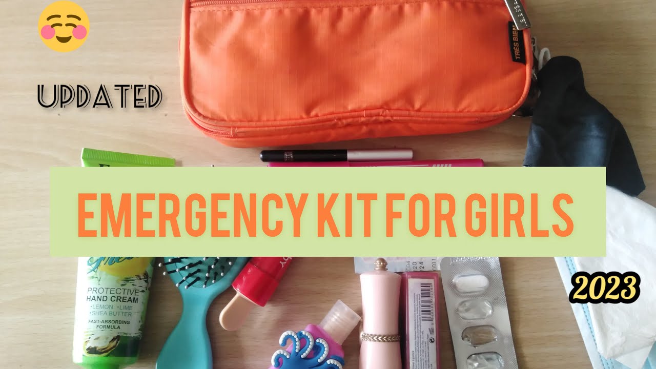 Everything You Need in your University/College/school || EMERGENCY KIT ...