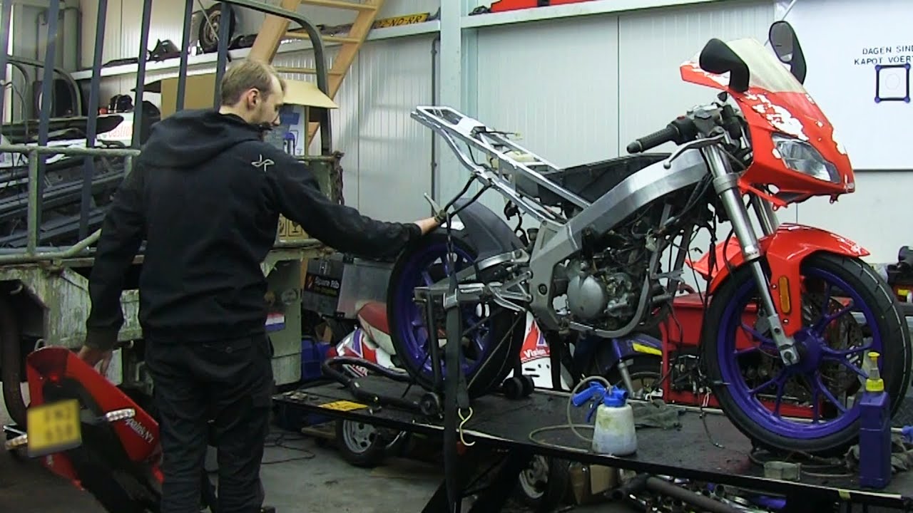 Brommer frame ombouwen. - YouTube