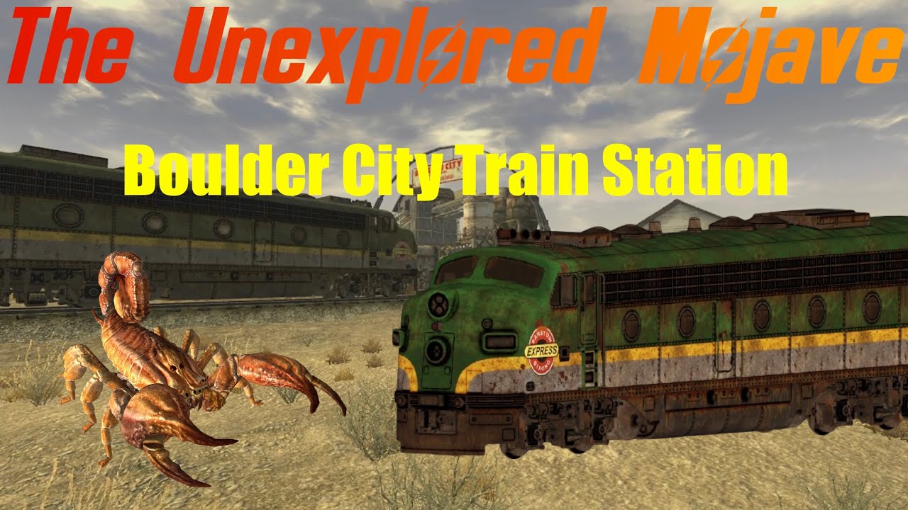 The Unexplored Mojave: Boulder City Train Station - YouTube