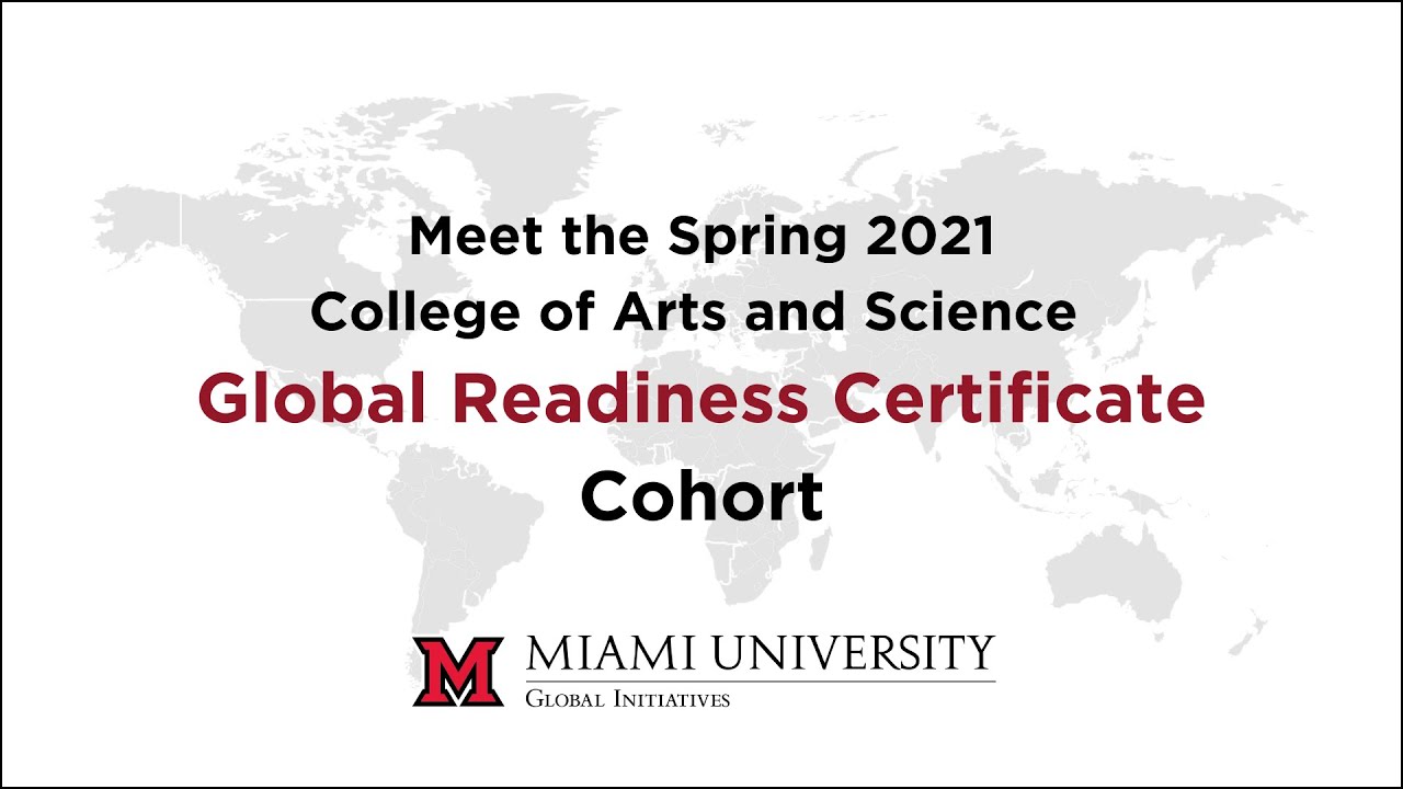 Global Readiness Certificate: Introducing the Spring 2021 CAS Cohort ...