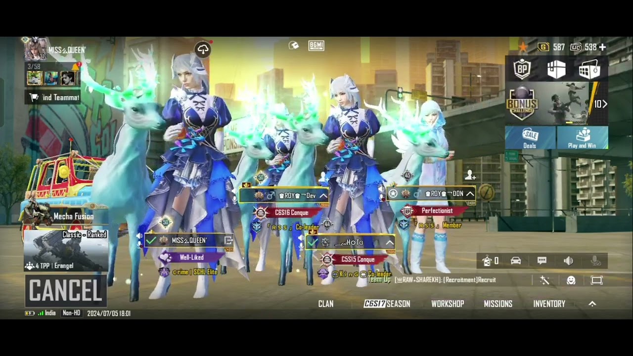 BGMI LOBBY SQUAD EMOTES - YouTube